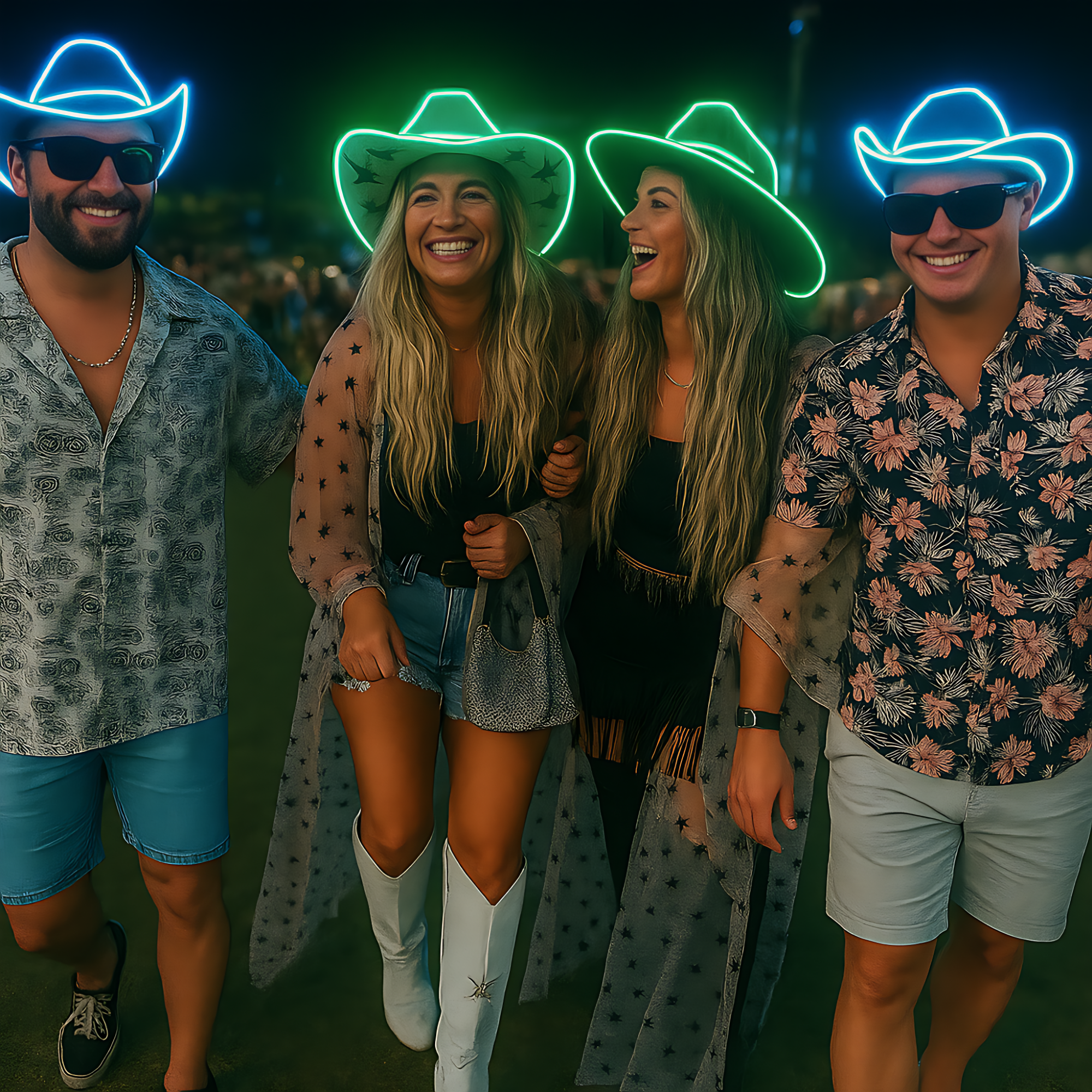 Bold Style, Designed for the Spotlight – LED Cowboys