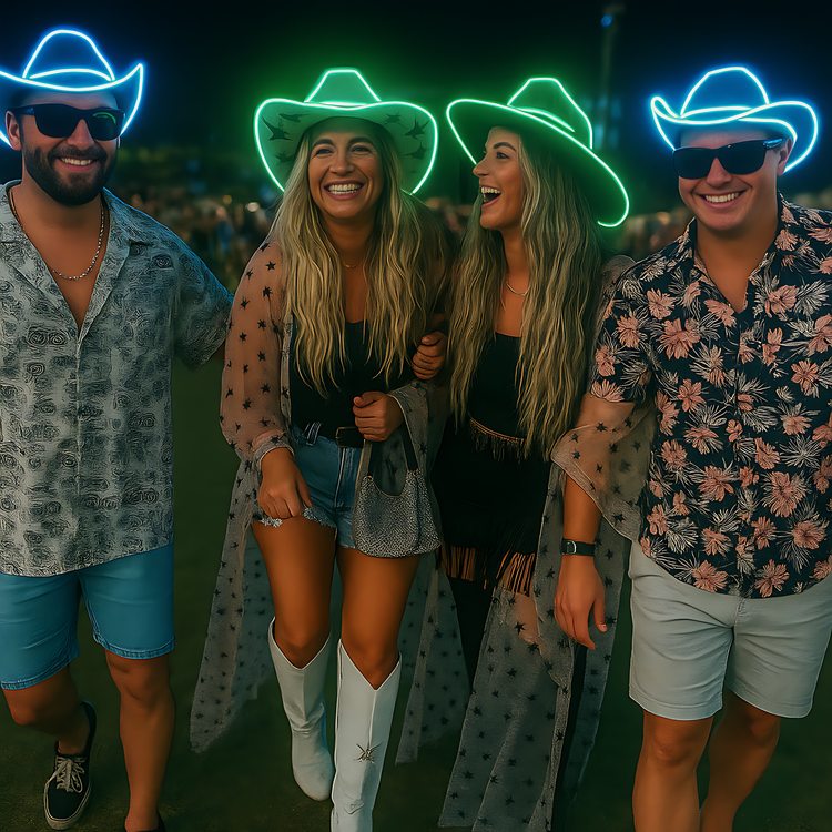 Bold Style, Designed for the Spotlight – LED Cowboys